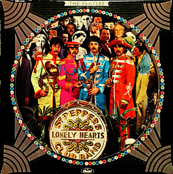 The Beatles Sgt Peppers Lonely Hearts Club Band Album Cover Beatles